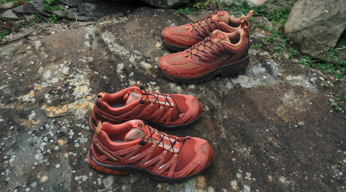 Salomon Red Ashes Capsule at Above The Clouds: XA Pro 3D and ACS Pro ...
