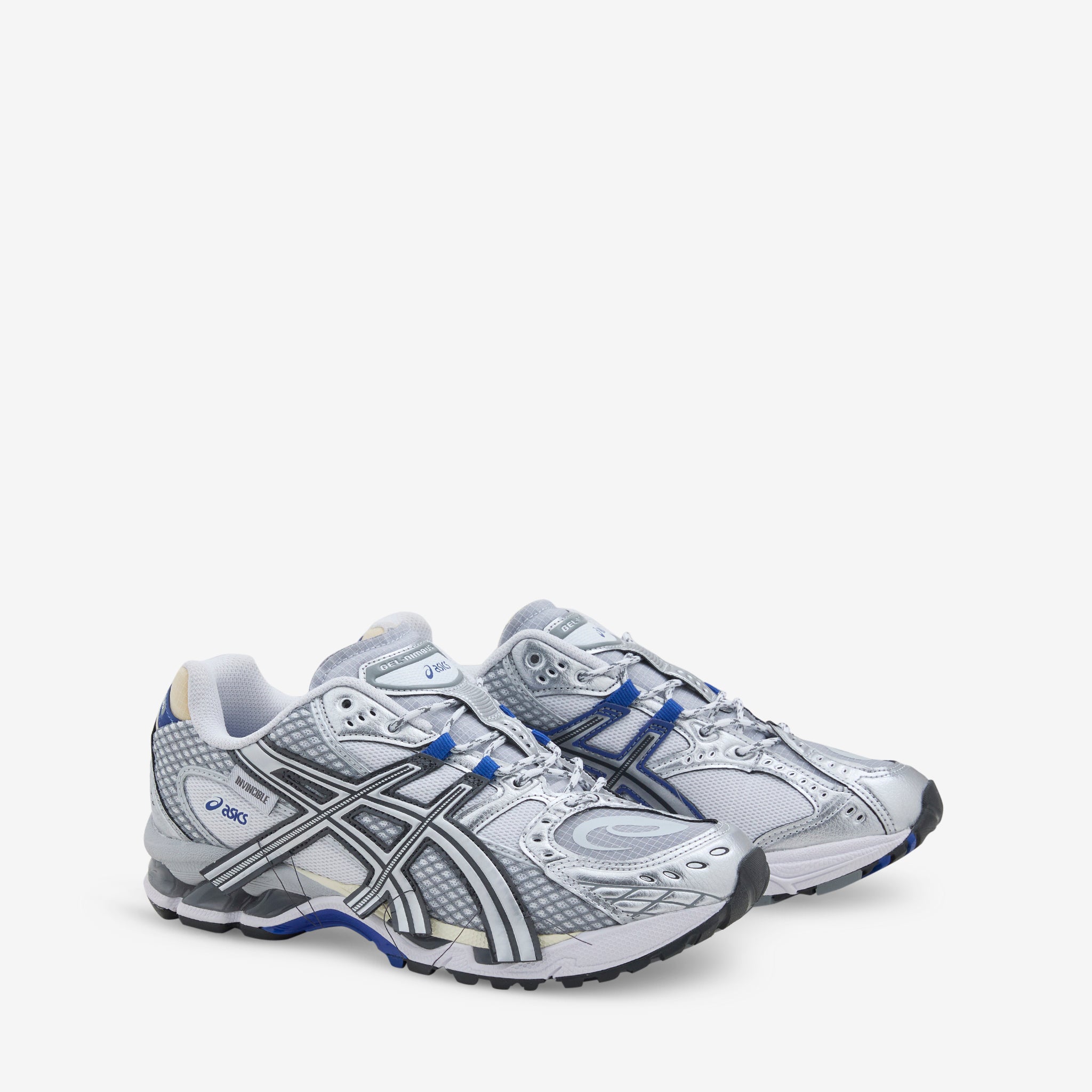 Invincible x Gel-Nimbus 10.1 Pure Silver | Asics Blue – Above The Clouds