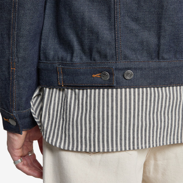 Work Jean Jacket Indigo – Above The Clouds