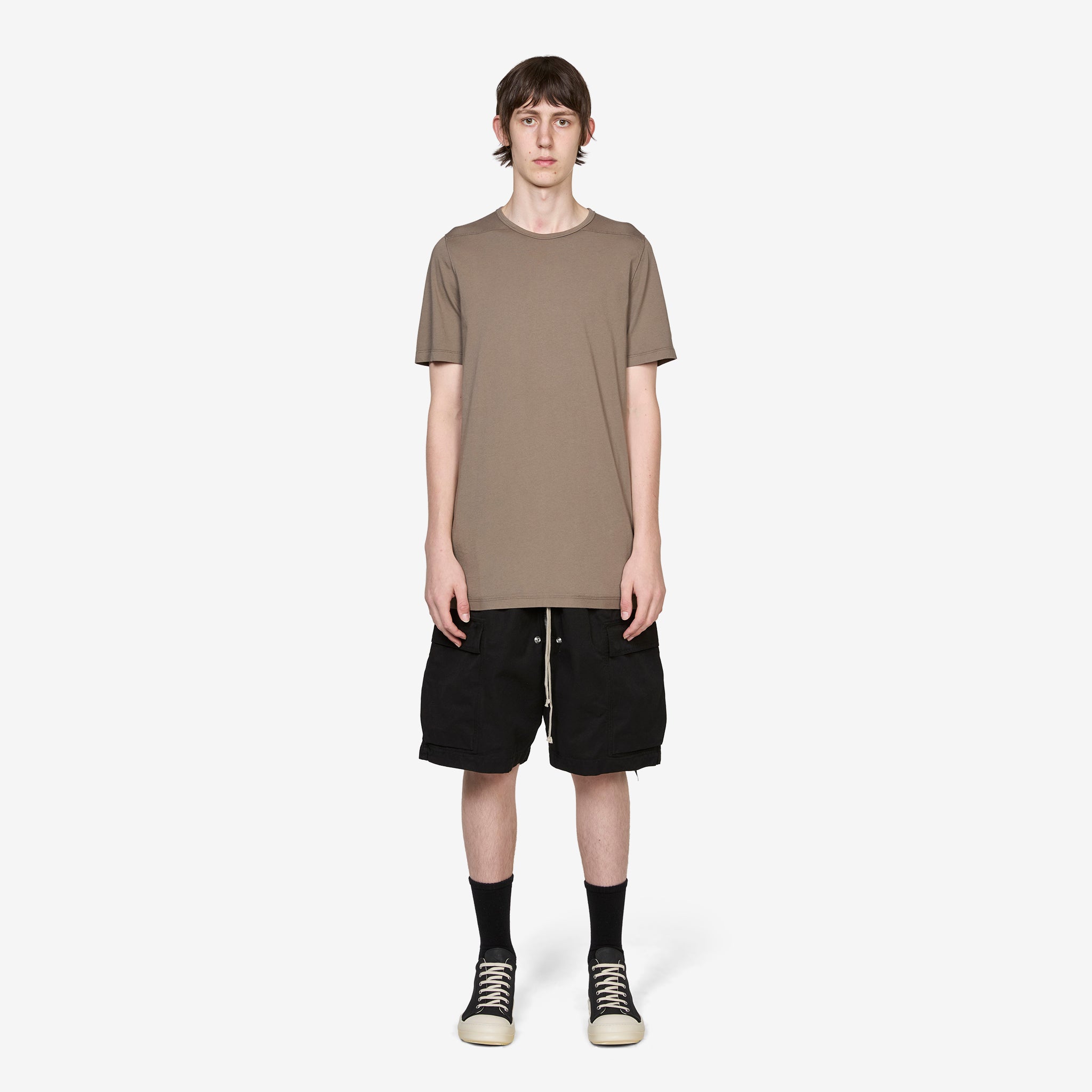 Cargobela Shorts Black Cotton Canvas – Above The Clouds