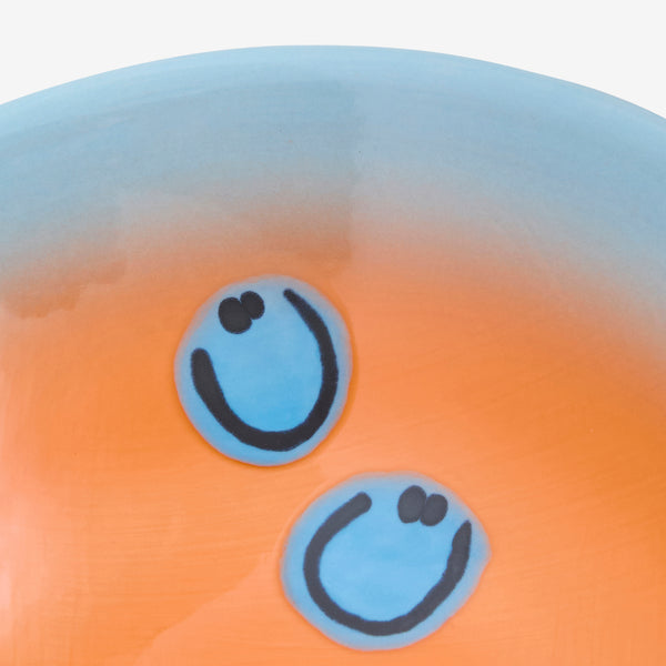 Yoga Dish Water Orange Gradient Smile – Above The Clouds