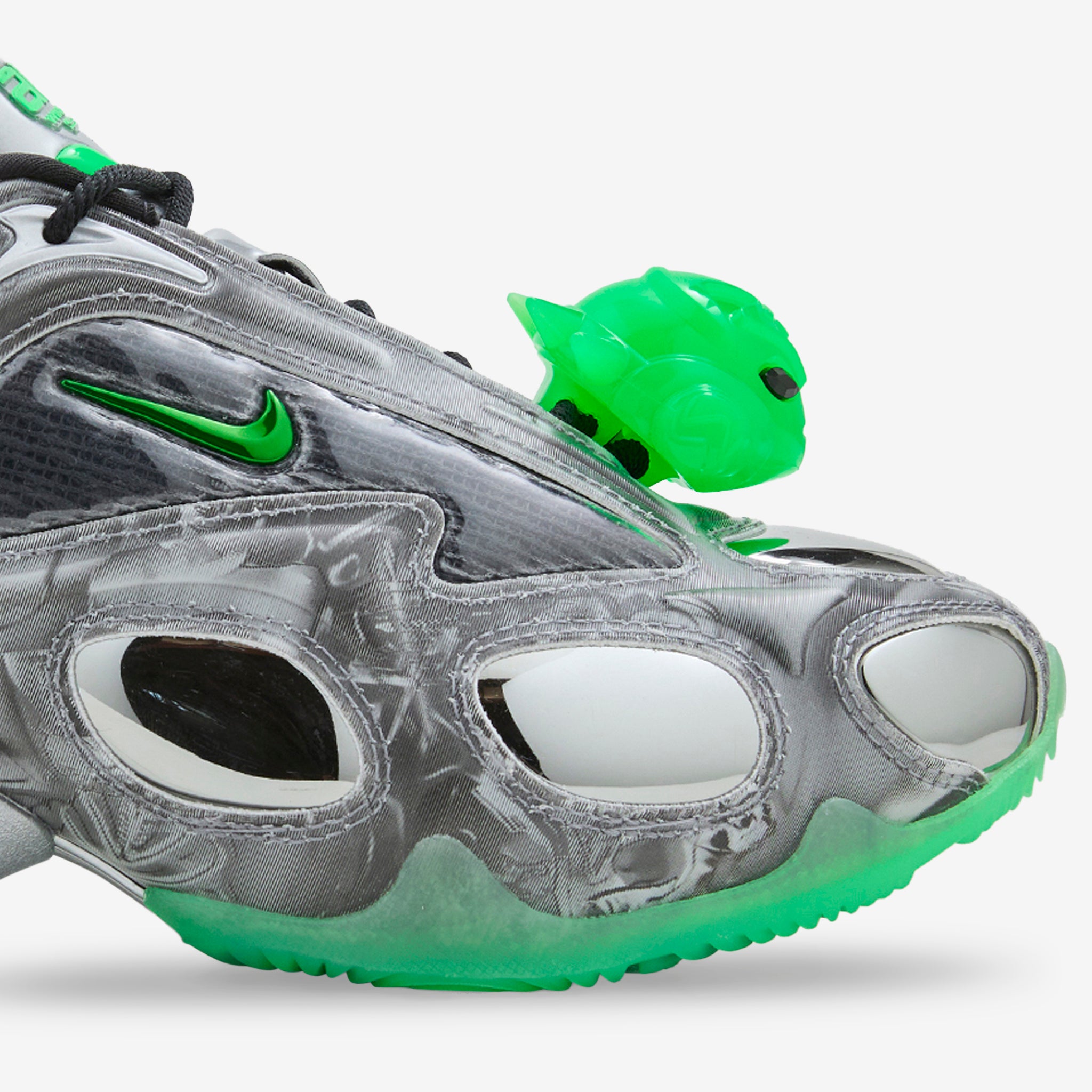 WINDOWSEN x Women's Air Max Muse Metallic Silver | Rage Green | Anthra ...
