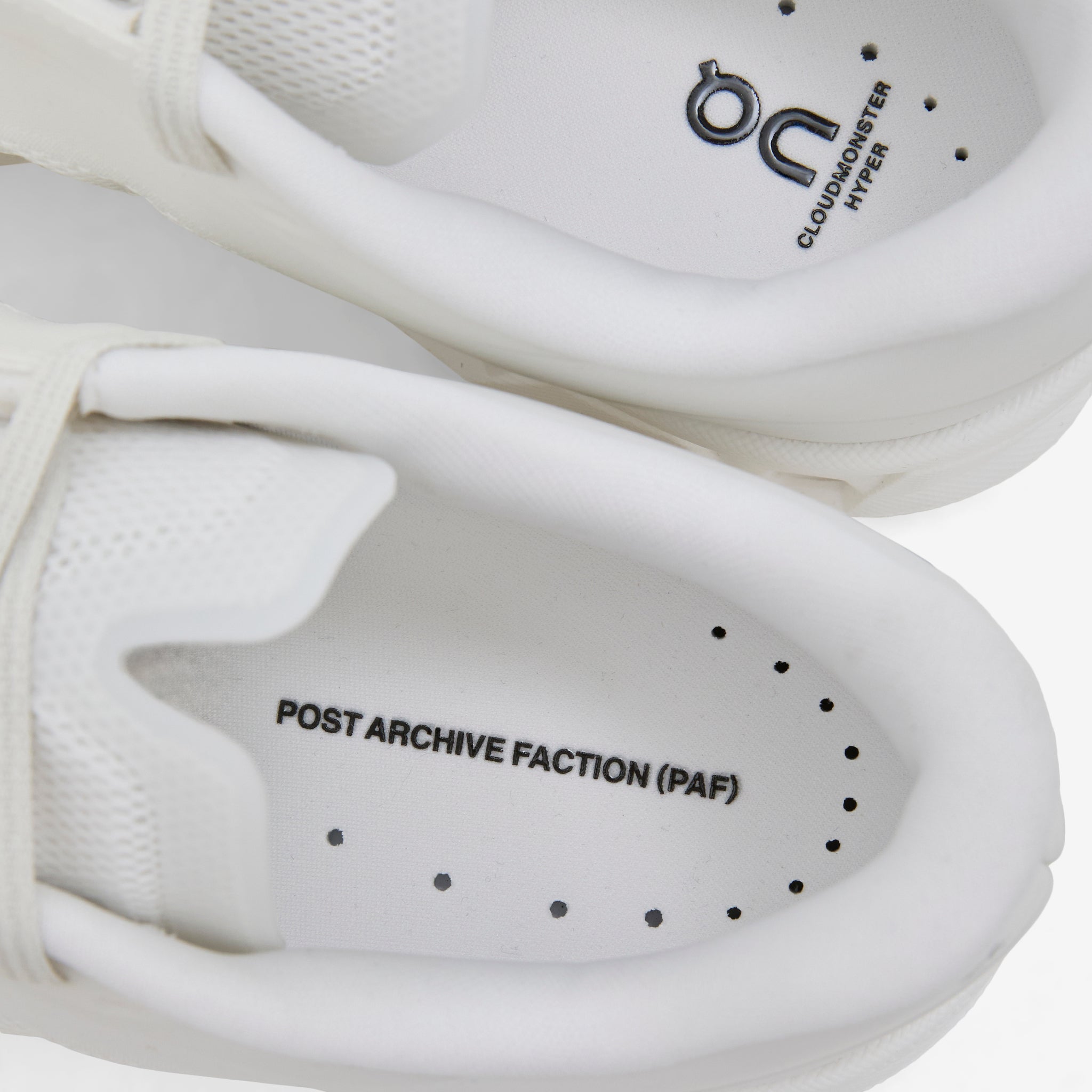 Post Archive Faction (PAF) x Cloudmonster Hyper White | White – Above ...