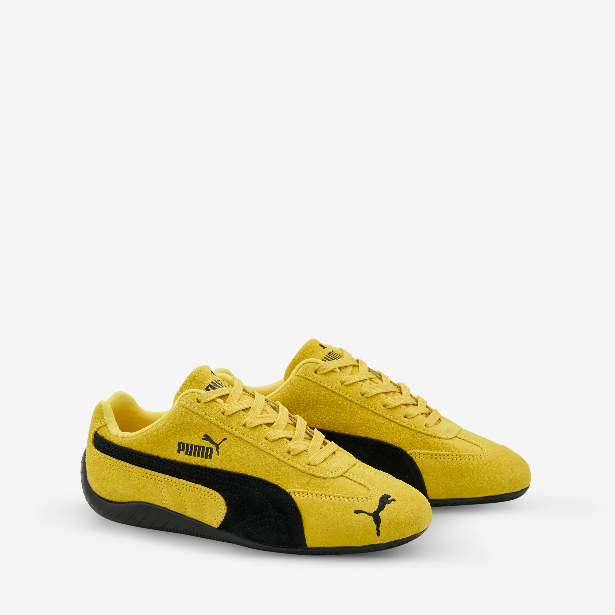 Speedcat OG Pele Yellow | PUMA Black – Above The Clouds
