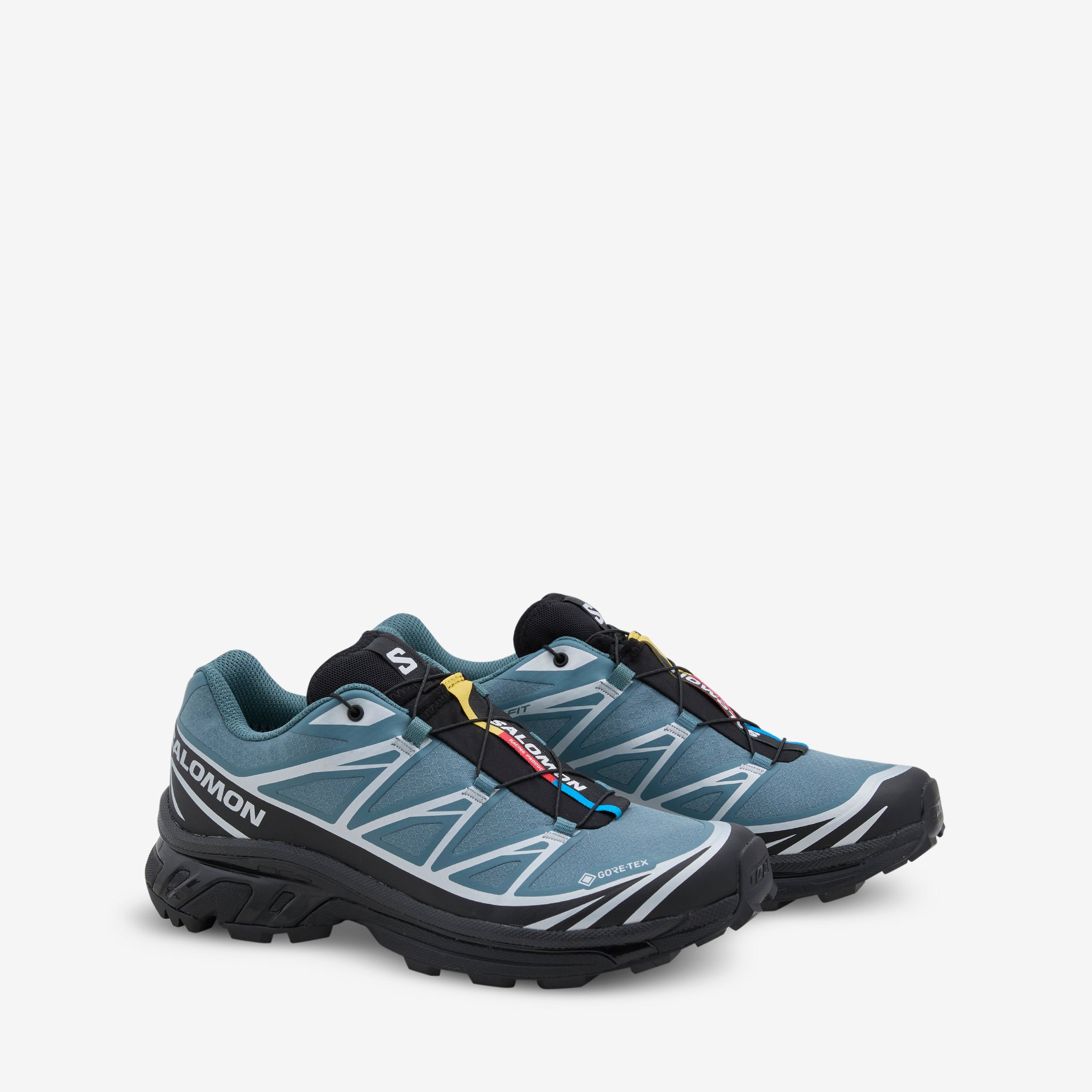 XT-6 GTX North Atlantic | Black | Footwear Silver – Above The Clouds
