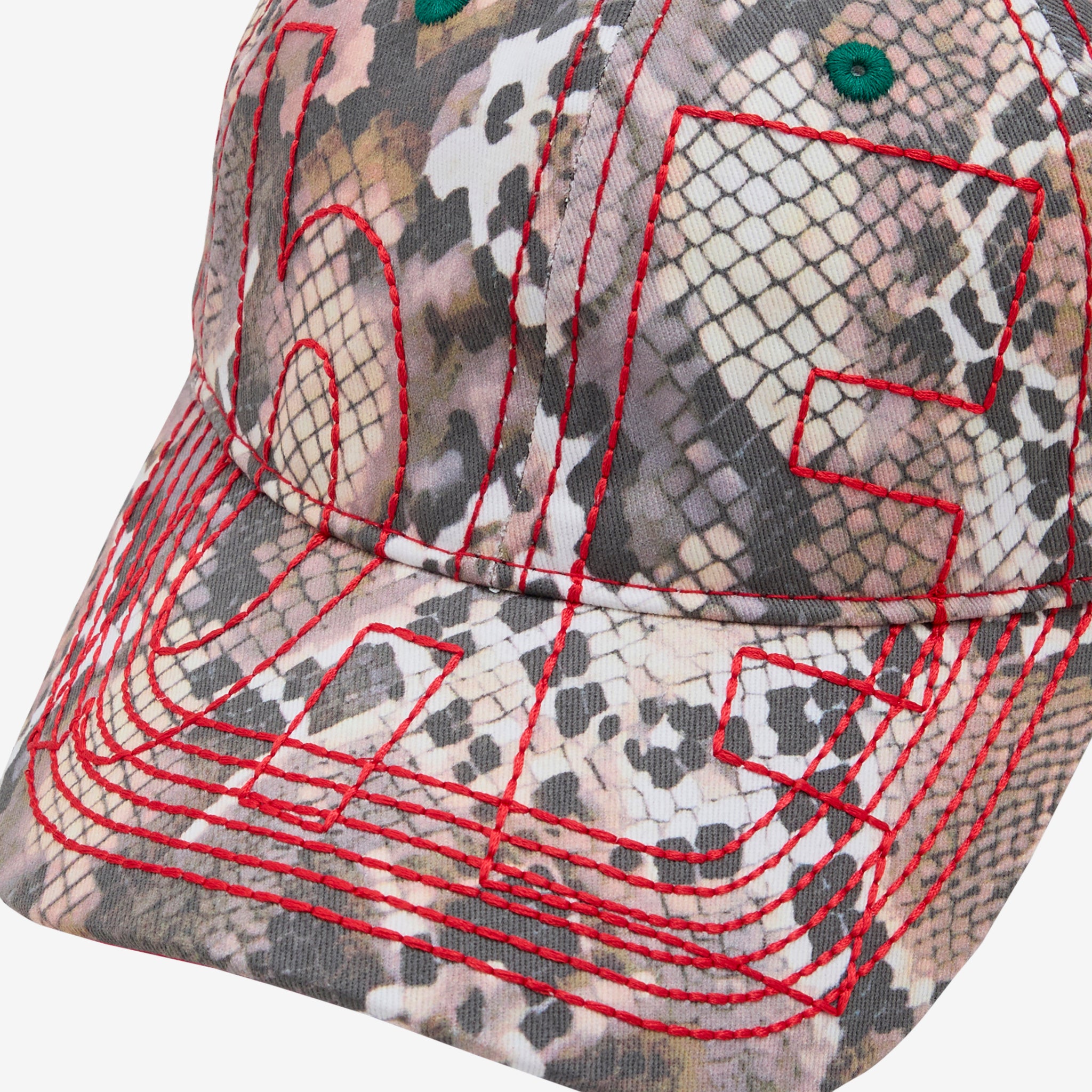 Vapor 6 Panel Hat Snake | Red – Above The Clouds